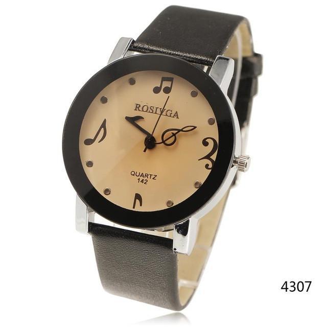 Unique MUSIC note dial watch – Boho Bay Gems