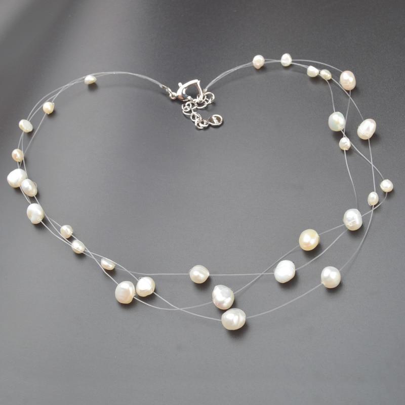 Handmade Flying Pearls Necklace – Boho Bay Gems